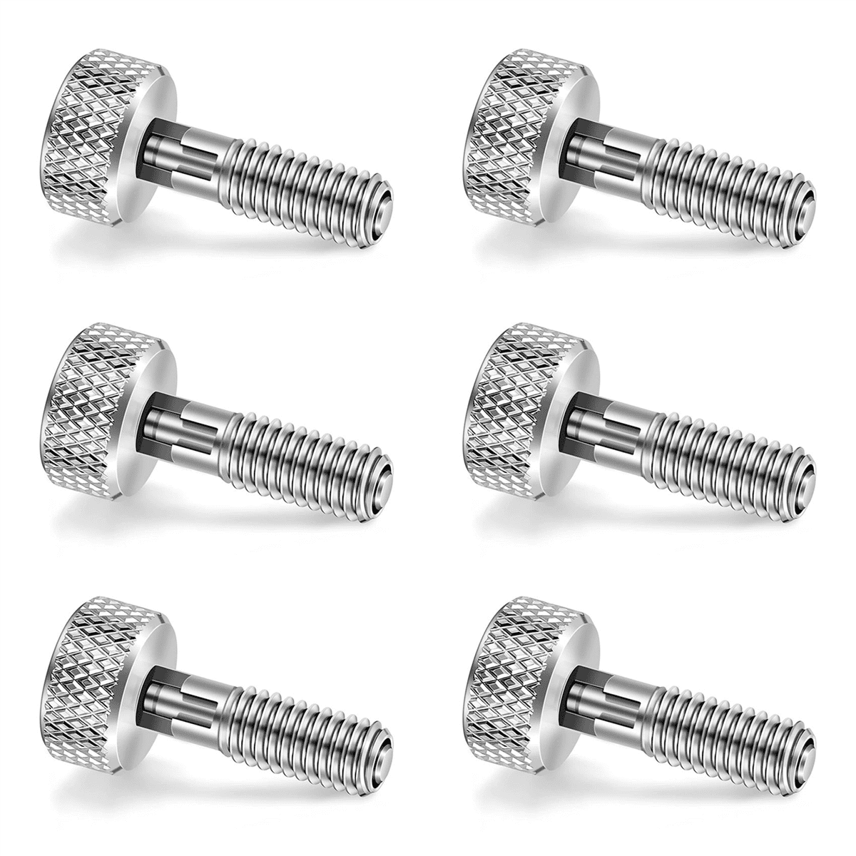 6X Hand Retractable Spring Plunger with Knurled Handle Lock-Out M6 Type ...