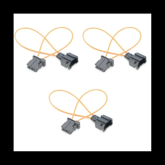 6X MOST Fiber Optic Loop Bypass MALE & FEMALE Kit Adapter for,3x Male ...