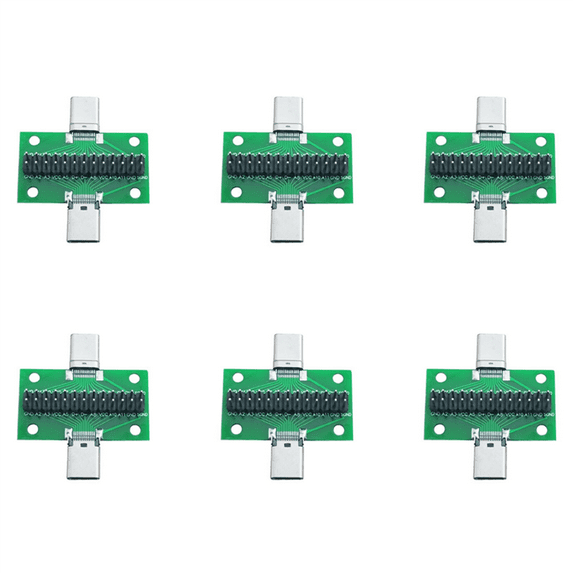 6X Male to Female Type C Test PCB Board Universal Board with USB 3.1 ...