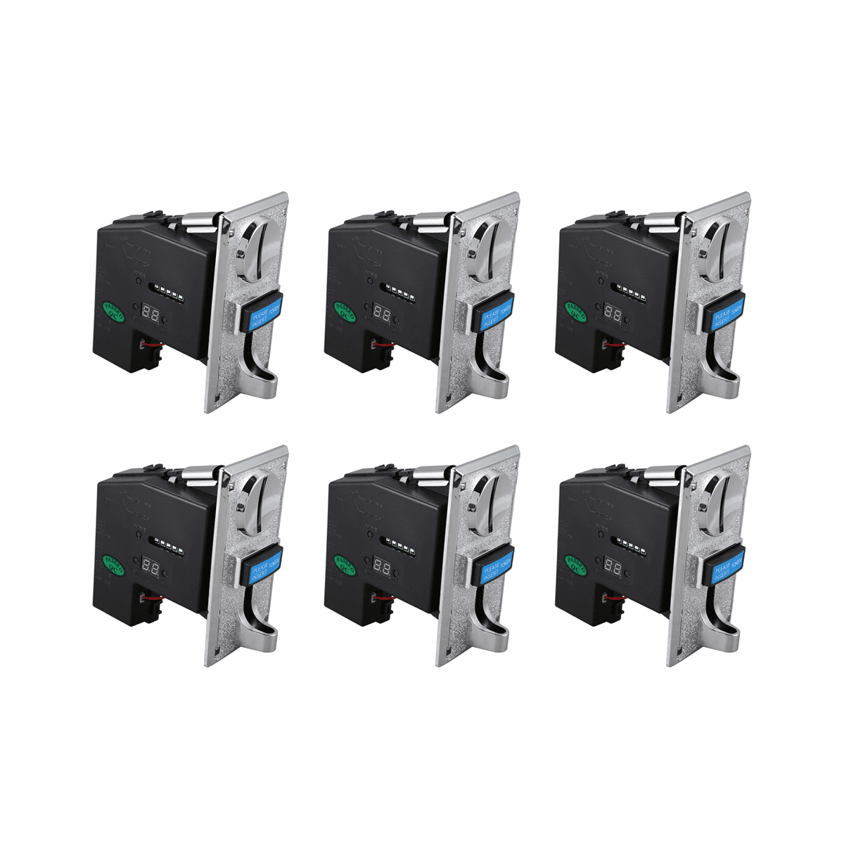 6X Multi Coin Acceptor Selector for Mechanism Vending Machine Mech ...