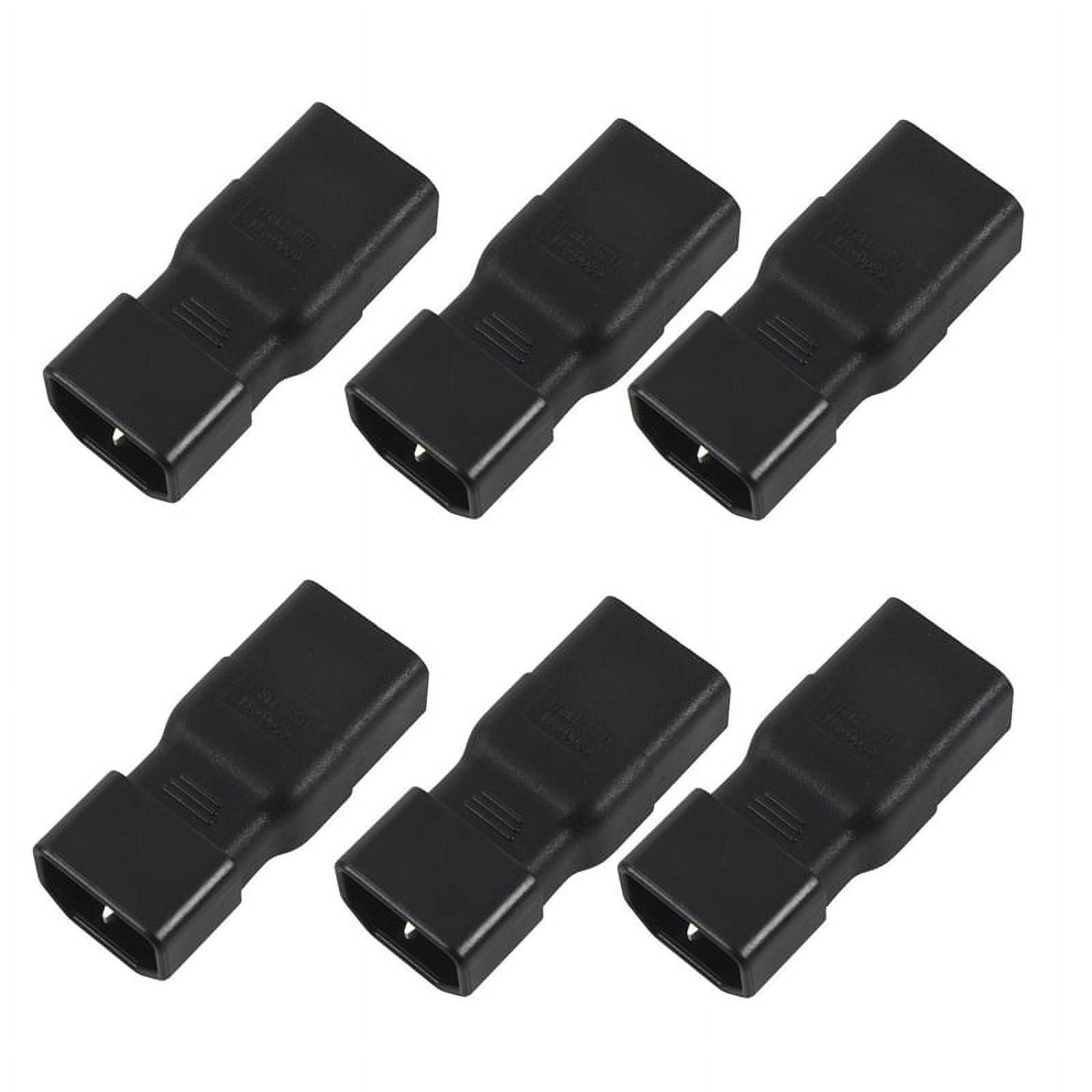 6X PDU UPS Power IEC Male C14 to Female C19 Adapter IEC C19 to C14 Connector - Walmart.com