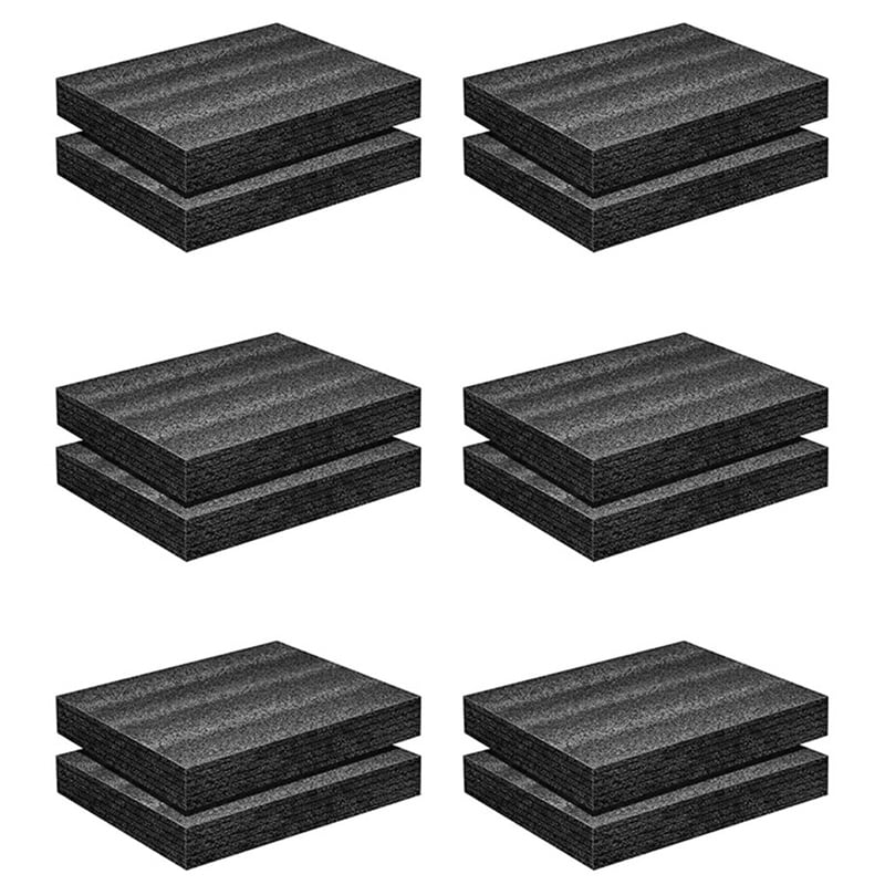 6X Polyethylene Foam 16X12X2Inch Polyethylene Foam Sheet Thick Padding ...