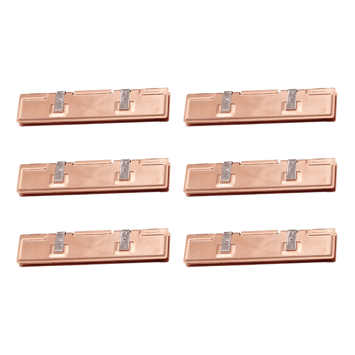 6X Pure Copper RAM Heatsink Radiator for Ram DDR3 Memory Cooler Cooling ...