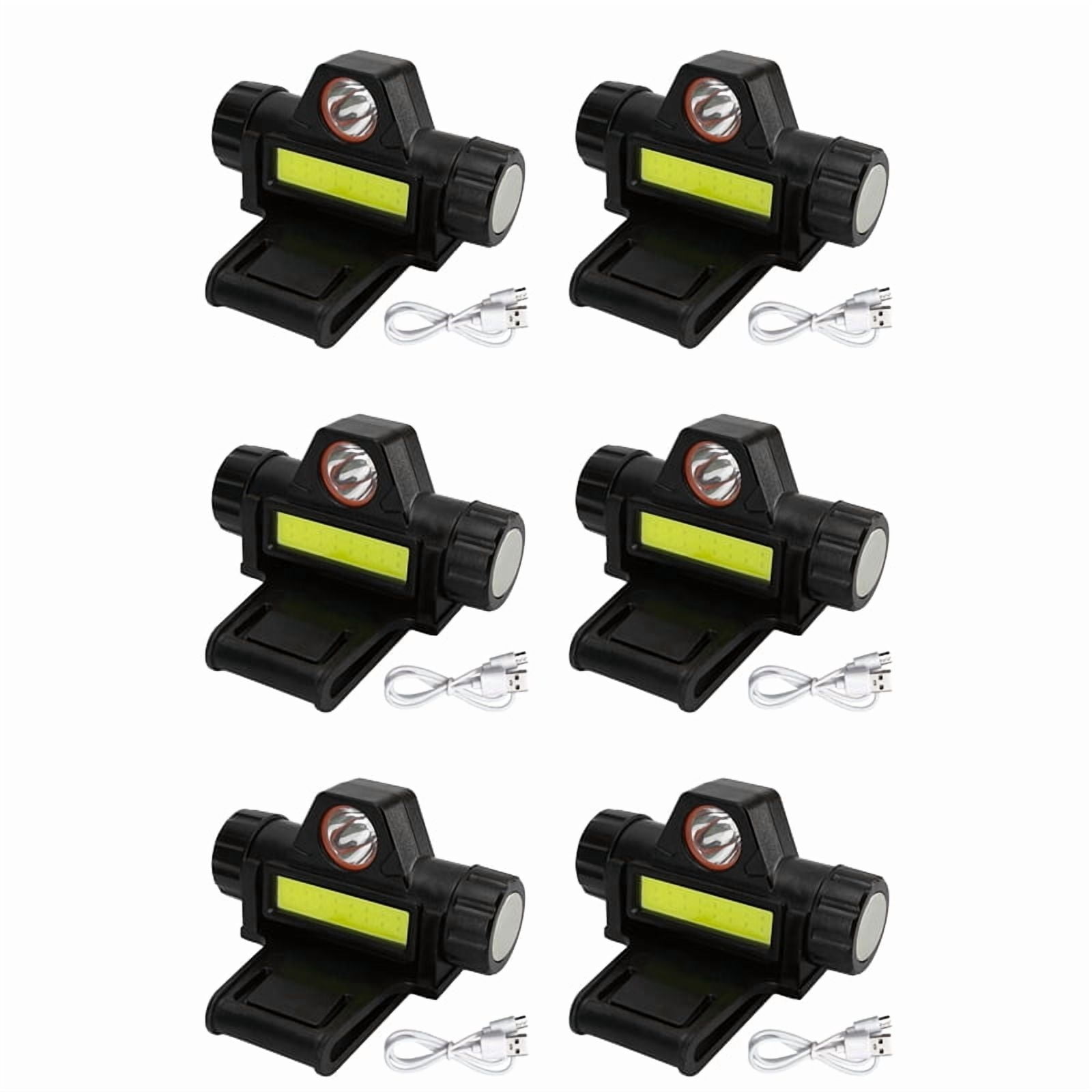 6X Rechargeable Welding Helmet Light Versatile Headlamp Flashlight with ...