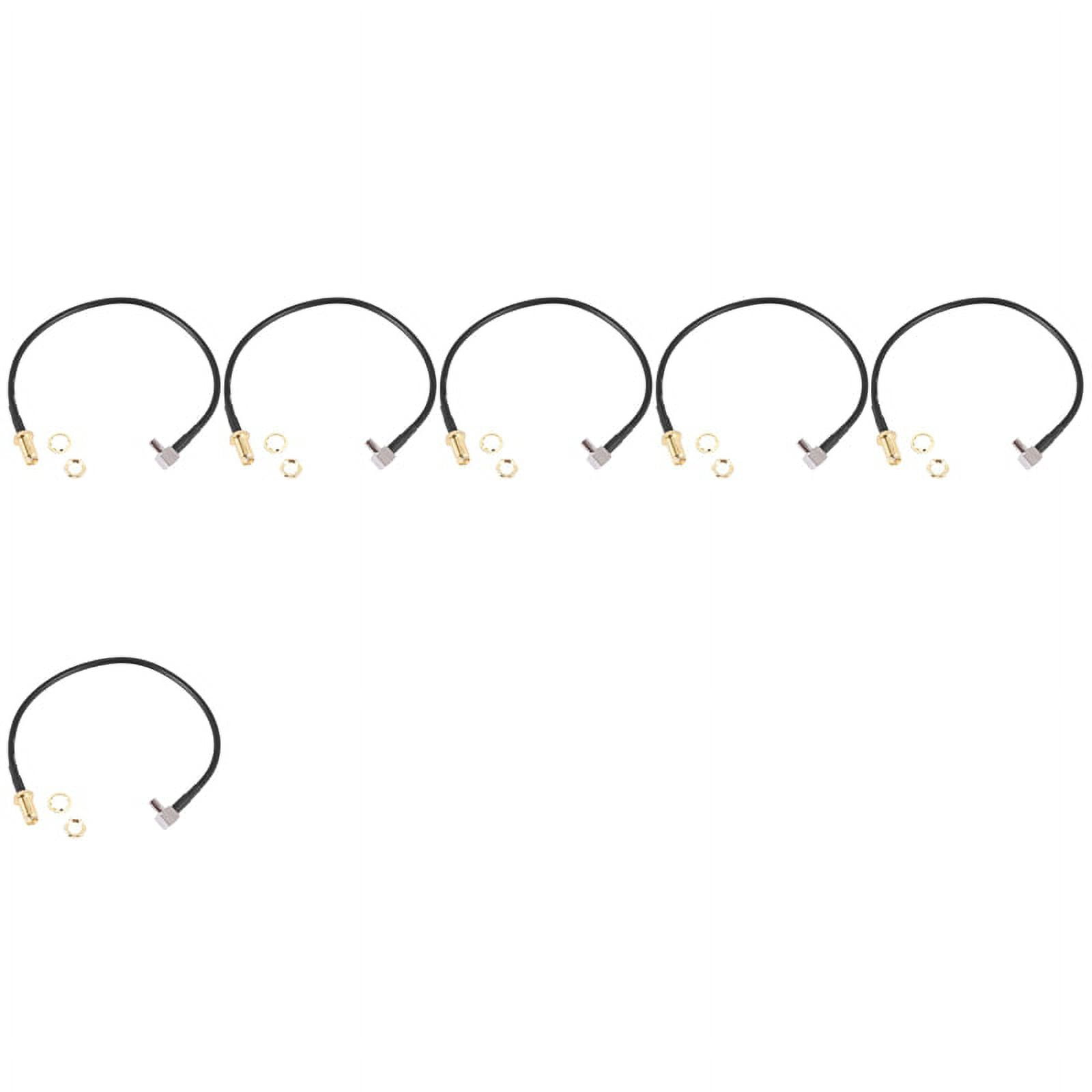 6X SMA Female to TS9 Male Right Angle Pigtail Coaxial Cable Antenna - Walmart.com