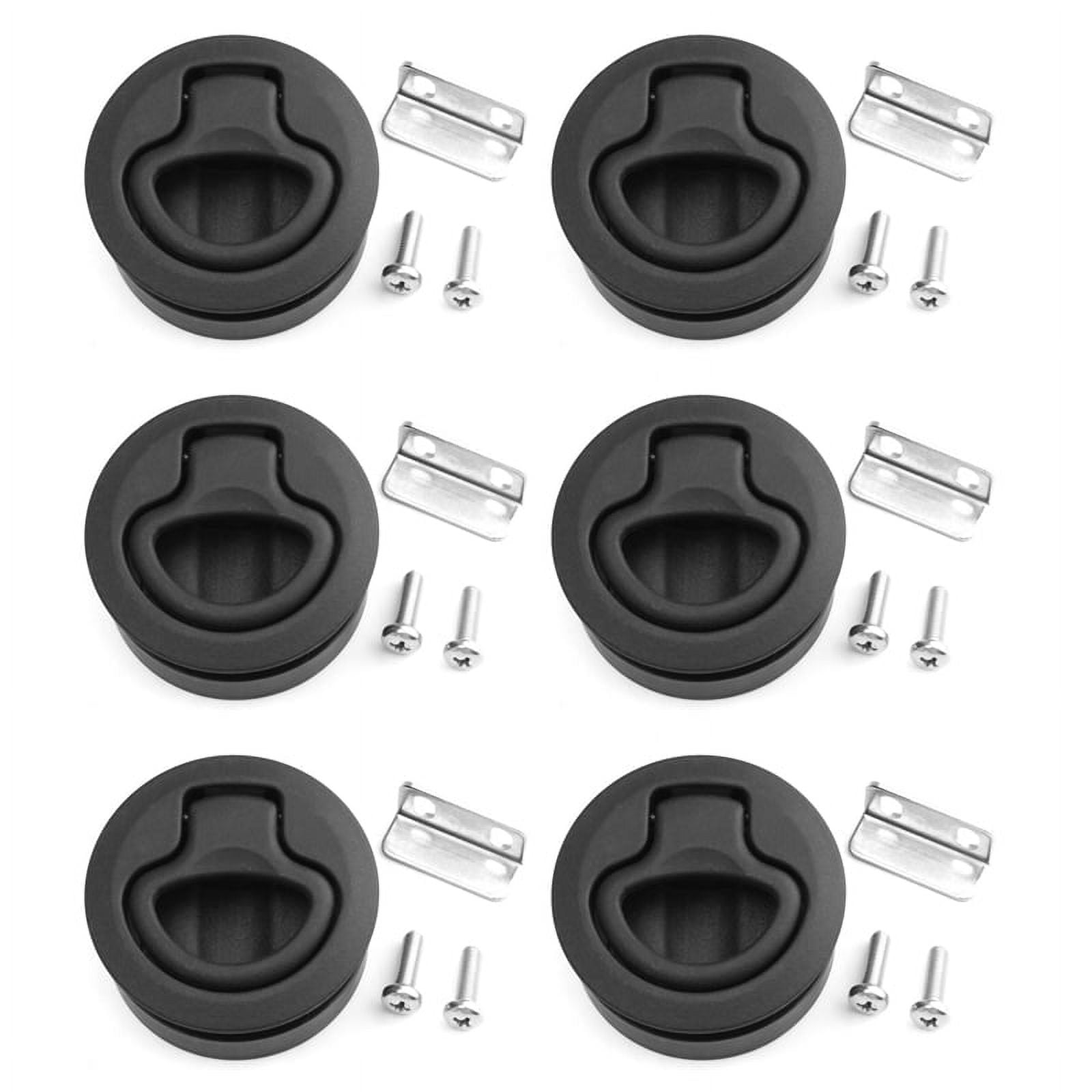 6X Slam Latch Hatch Round Pull Latch 1/2 Inch Door Replace M1-63 RV ...