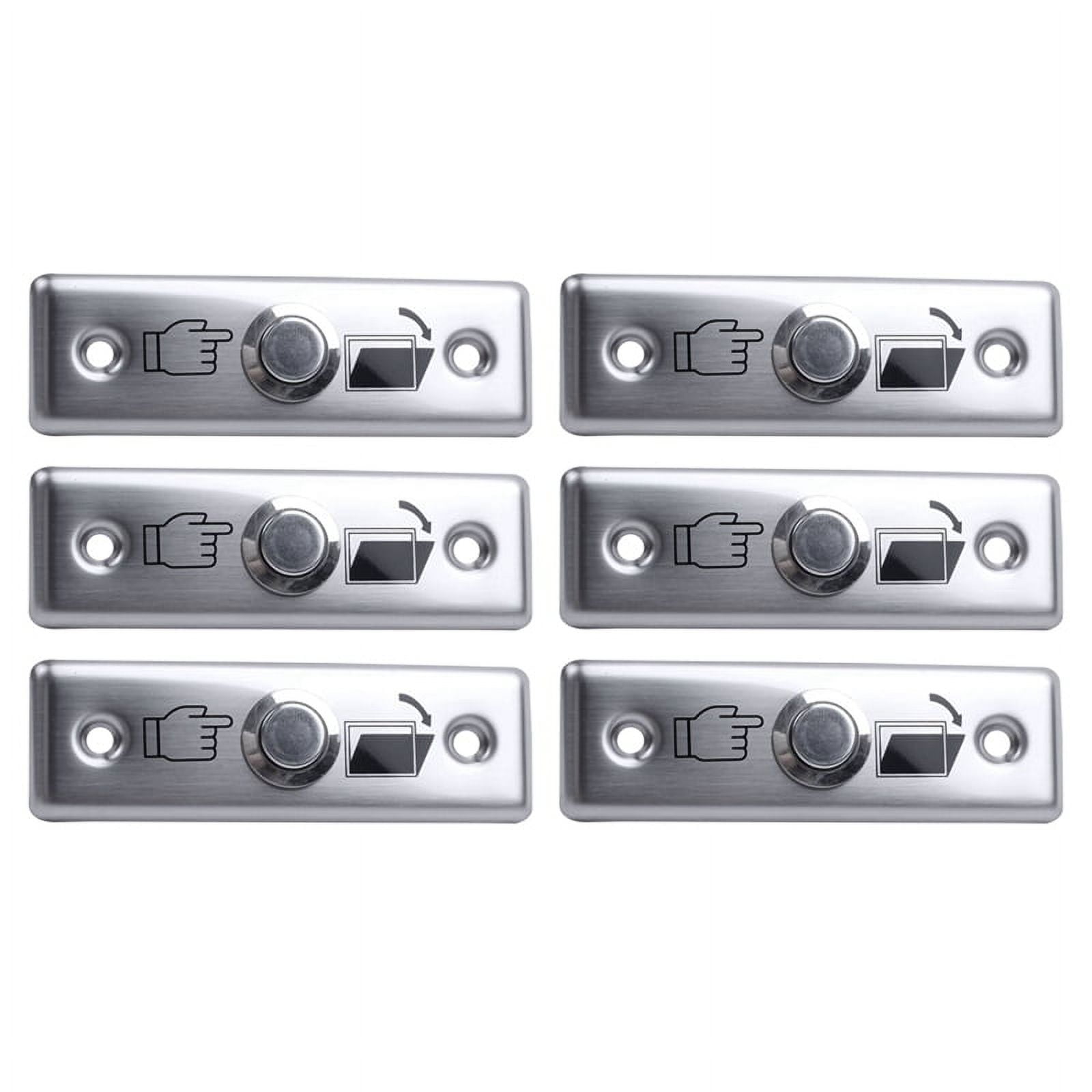 6X Steel Door Exit Release Push Button Home Switch Part of Access ...
