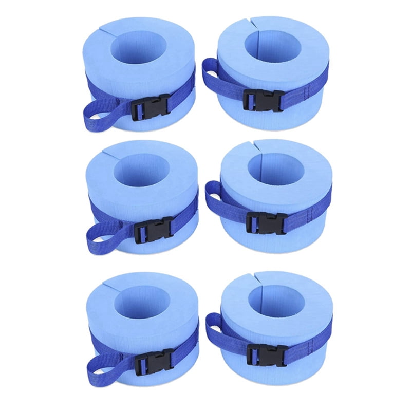 6X Swimming Weights Aquatic Cuffs Water Aerobics Float Ring Fitness ...
