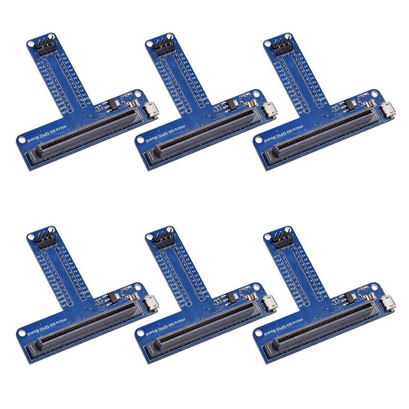 6X T-Type Expansion Adapter for Microbit Breadboard Python Graphical Programming Interface for ...