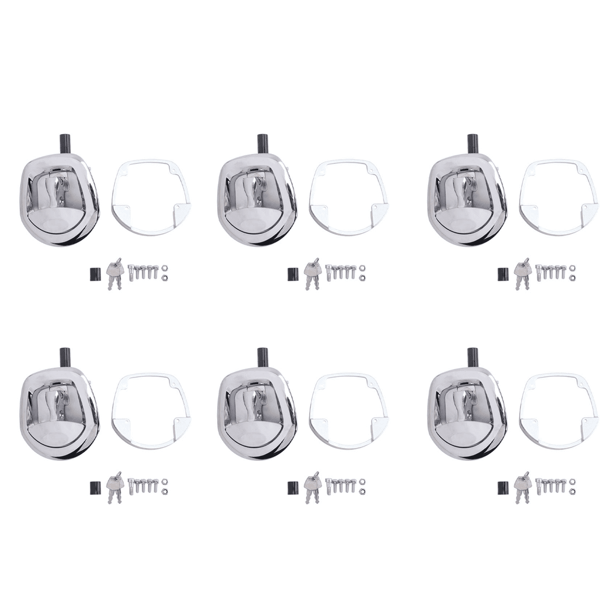 6X T-Type Fishtail Lock -Road Modified Trailer Mechanical Door Lock ...