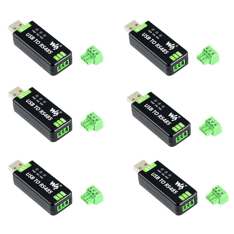 6X USB to RS485 Serial Converter RS485 Communication Module 300 ...