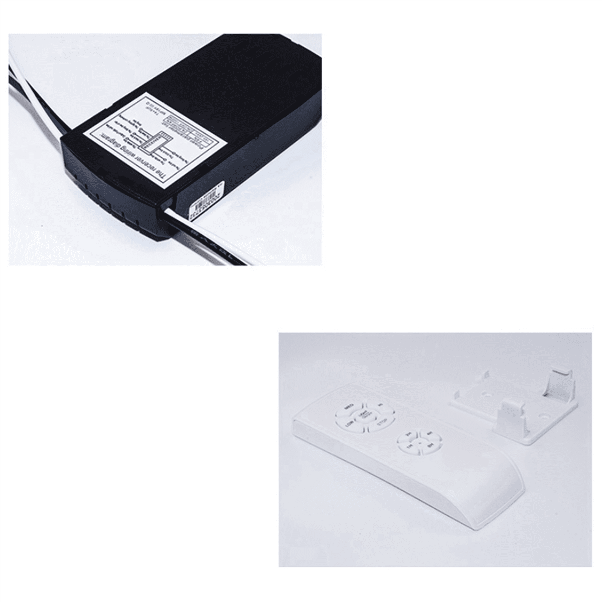 6X Universal Ceiling Fan Lamp Remote Control Kit AC 110V Timing Setting ...