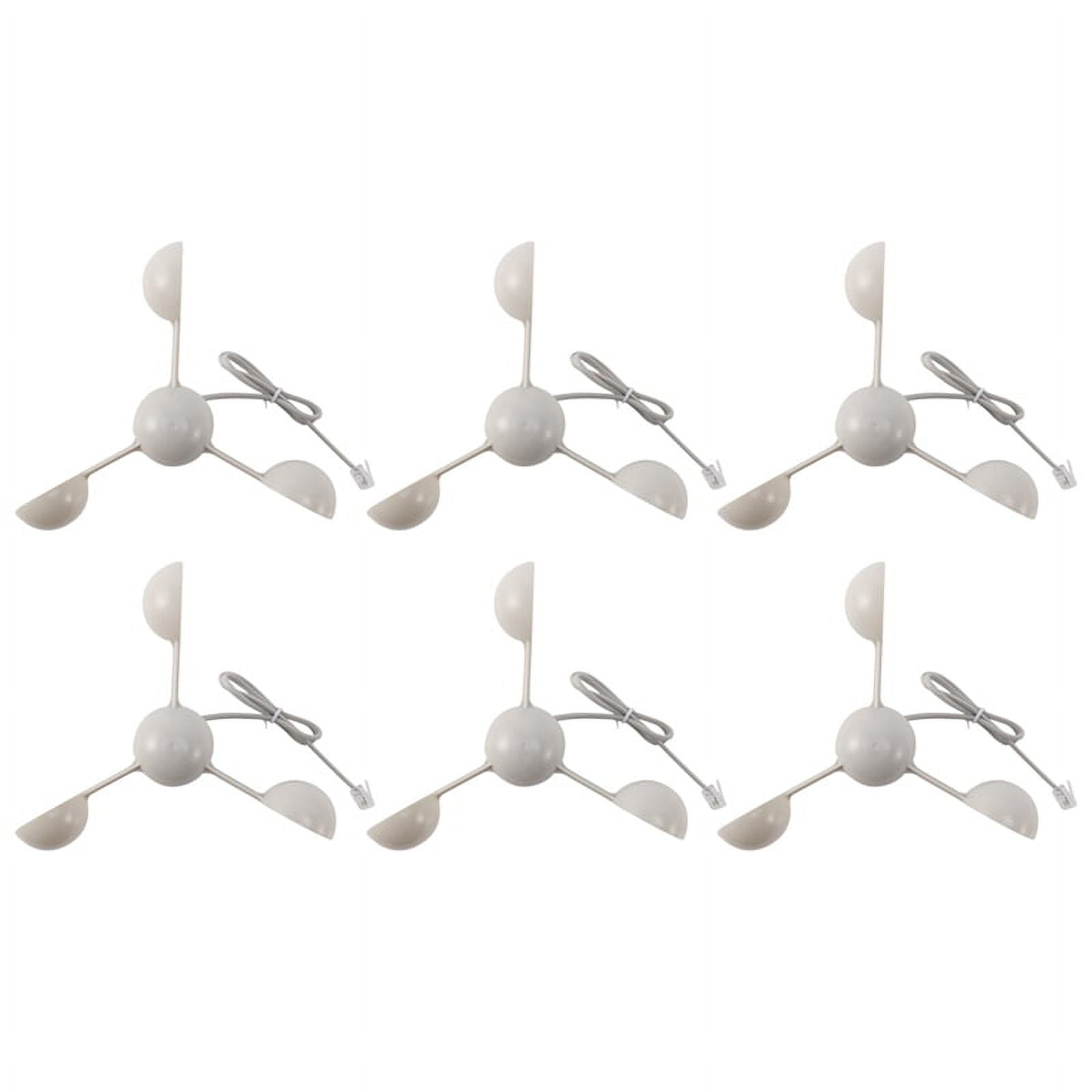 6X WH-SP-WS01 Anemometer Wind Speed Measuring Instrument Wind Speed Sensor Meteorological ...