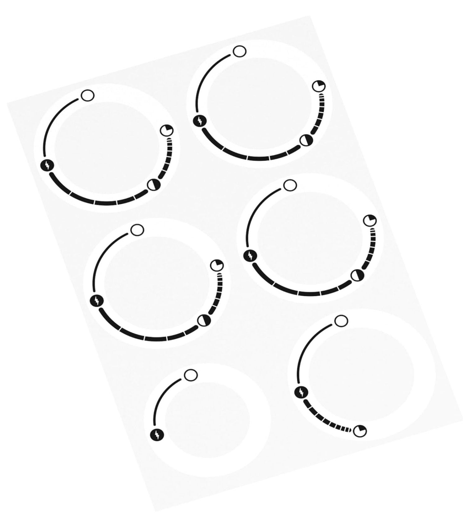 6X X-Large Dial Decal Control Panel Labels for Weber Genesis II Spirit ...