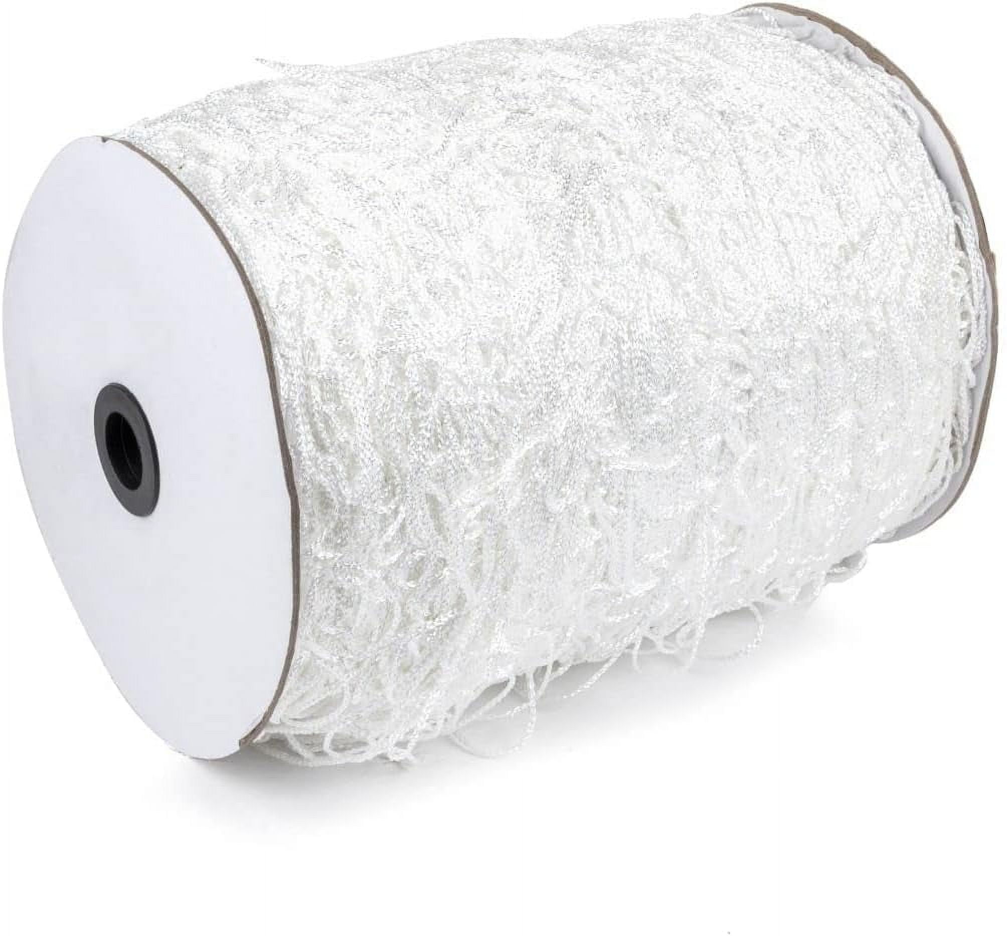 6X300FT All-Season Trellis Netting w/ 6in Square Mesh (White, Nylon ...