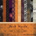6X6 Inch Single-Sided Scrapbooking Cardstock Decorative Paper 24 Sheets ...