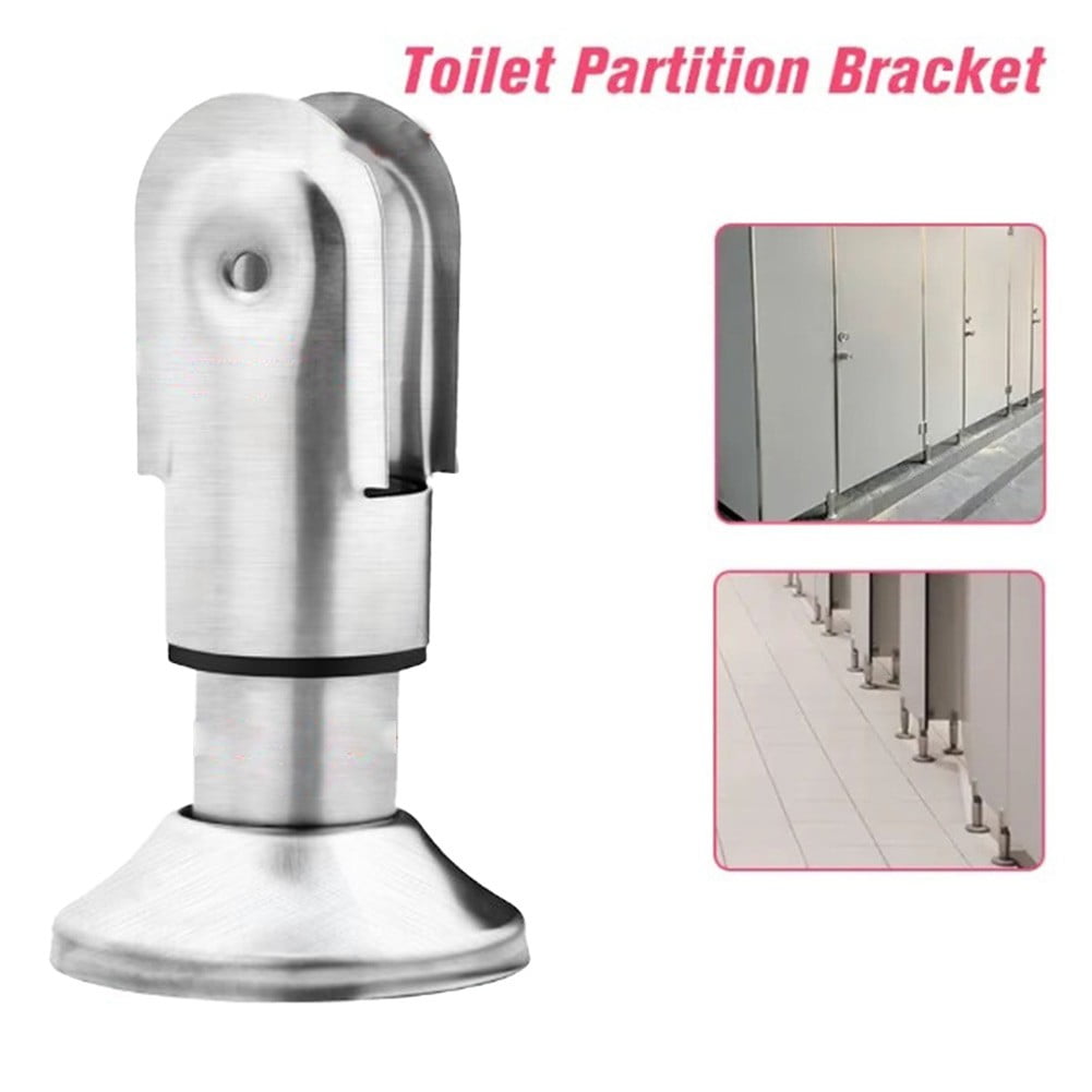 6cm Partition Restroom Support Fitting Bathroom Toilet Stainless Feet ...