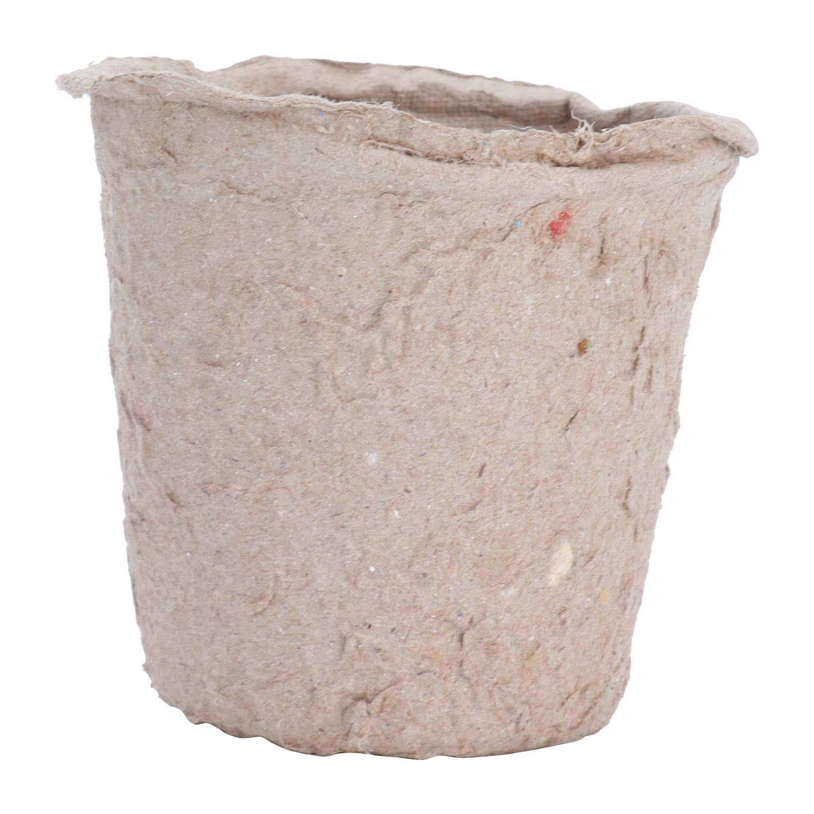 6cm Peat Pots, Nursery Cups For Seedlings, Garden Planting, Recyclable ...