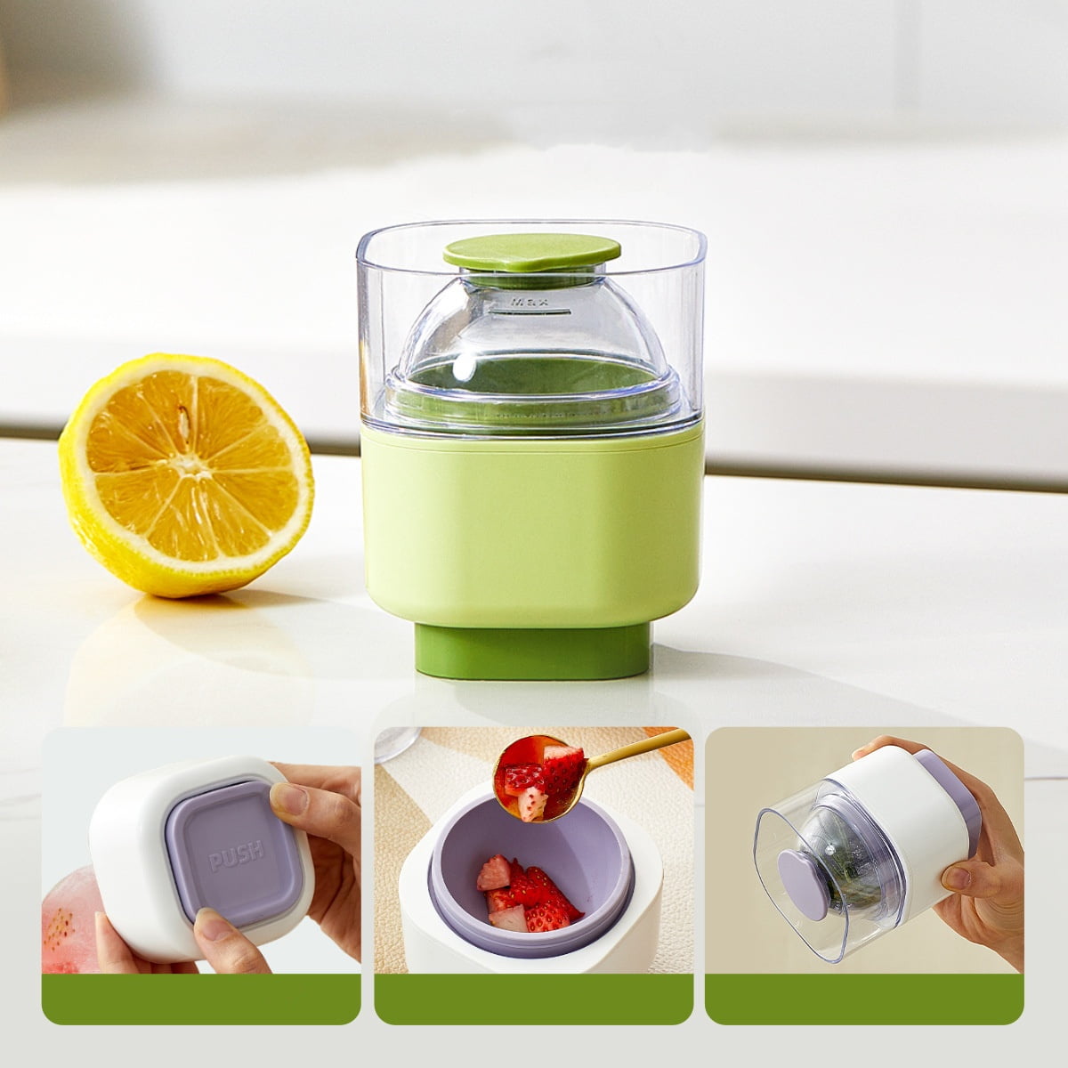 6cm Silicone Round Whiskey Ice Hockey Molds Tray Ice Mould Ice Ball ...