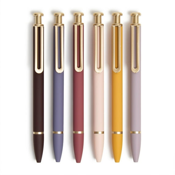 6ct Ballpoint Pens Soft Touch Monterey Cottage Core: Best Pen Brand ...
