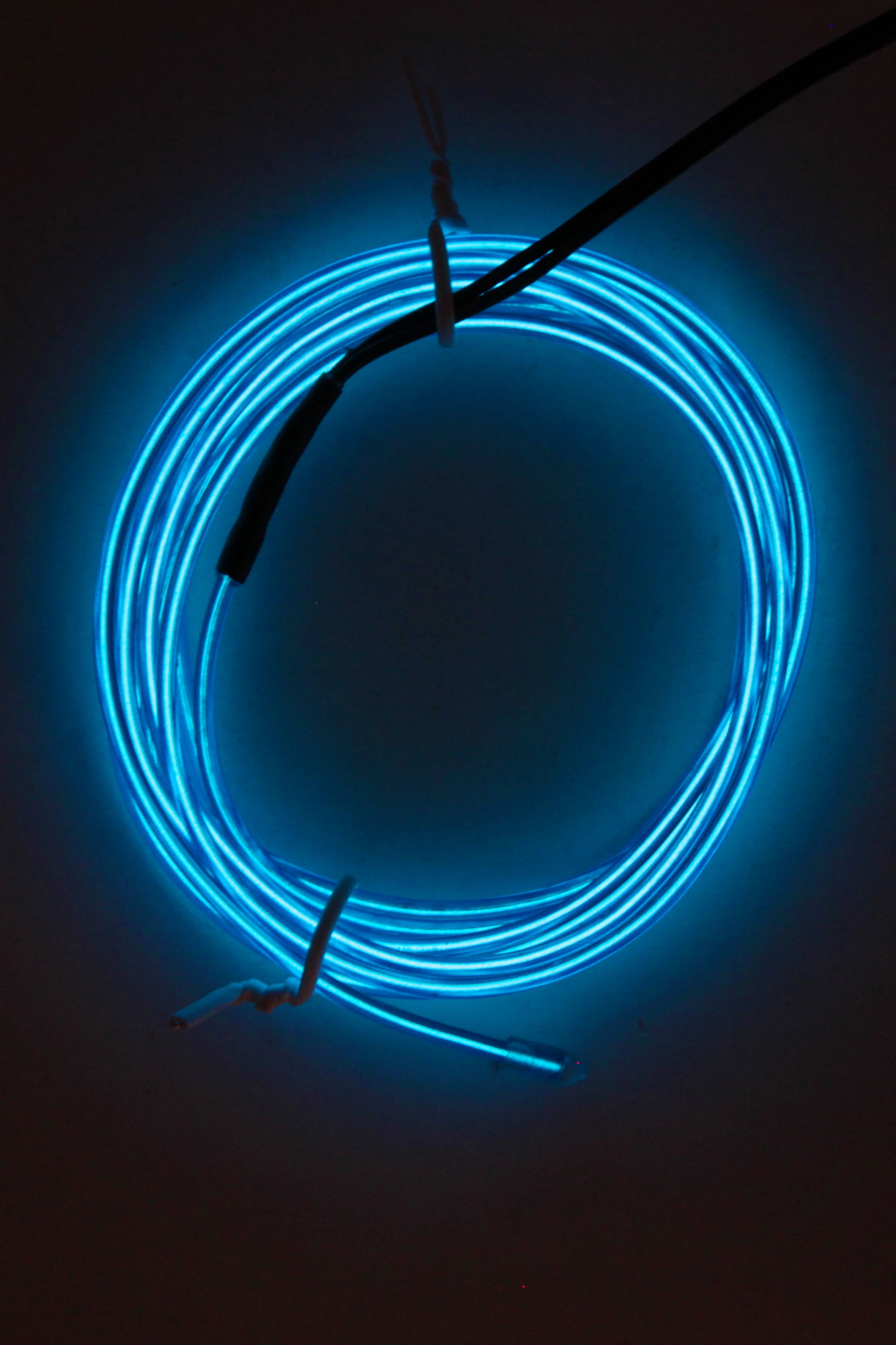 6ft 2M Neon String Light - Battery Operated - Blue Color - Walmart.com