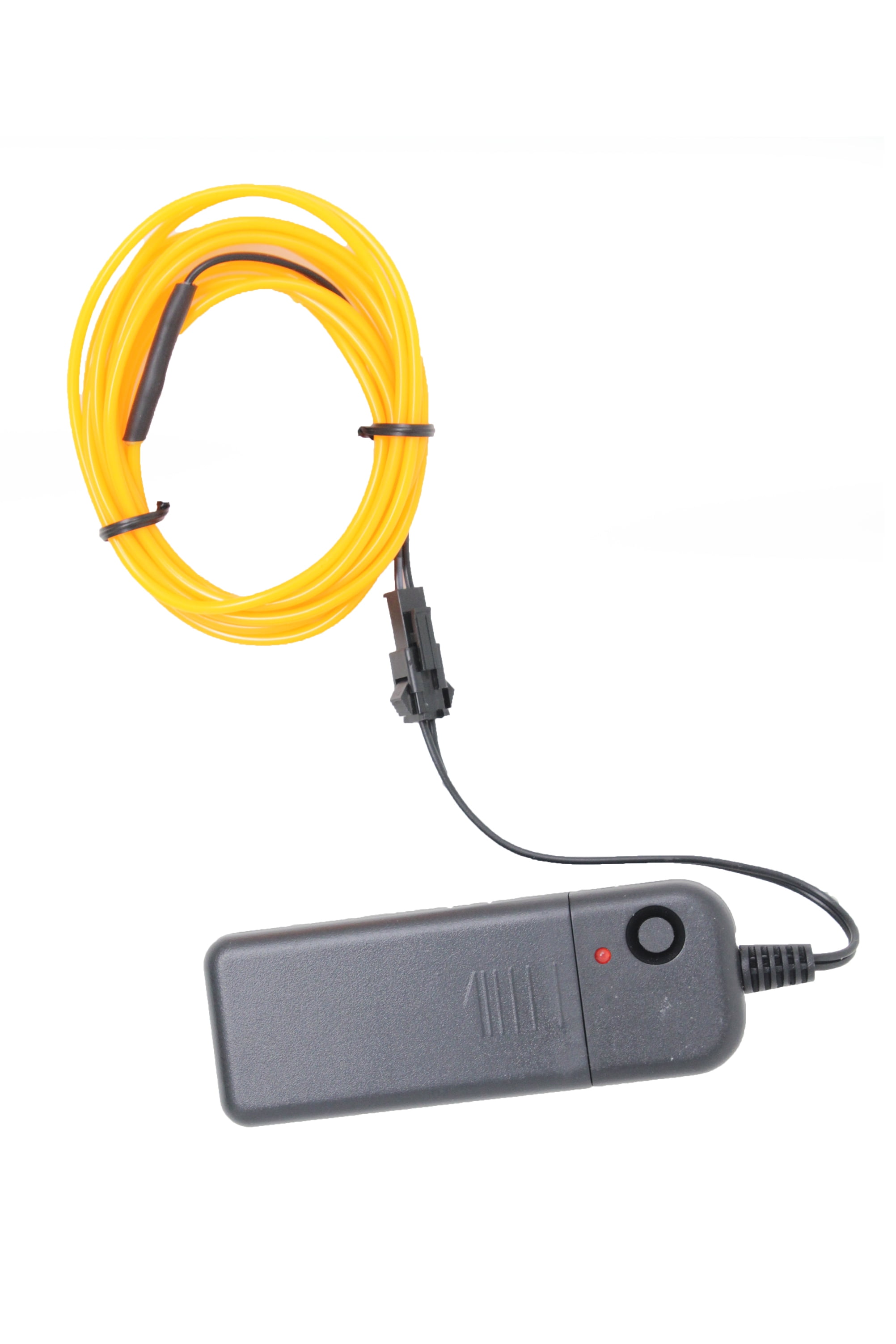 6ft 2M Neon String Light - Battery Operated - Yellow Color - Walmart.com