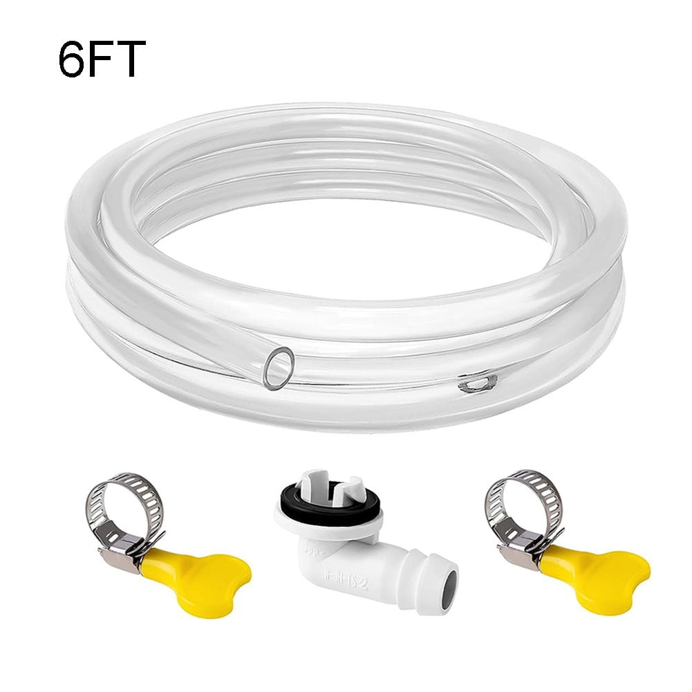 6ft Air Conditioner Drain Hose Split Casement Air Conditioner Drain Kit ...