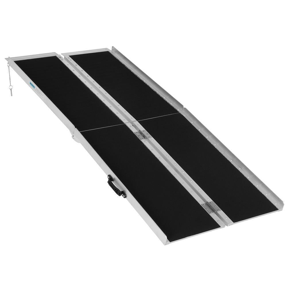 6ft Aluminum Multi-Folding Wheelchair Ramp Mobility Scooter Suitcase ...