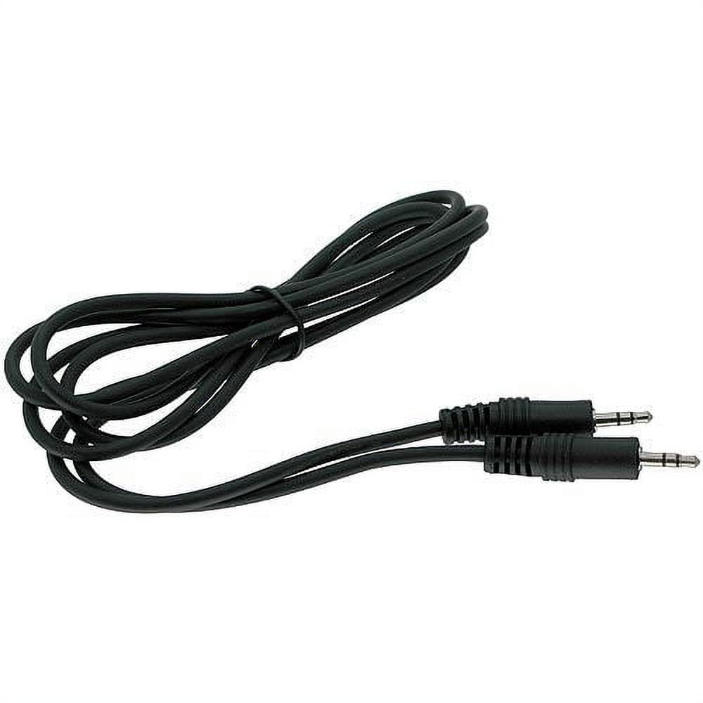6ft Audio Cable - Stereo to Stereo Plug - Walmart Business Supplies