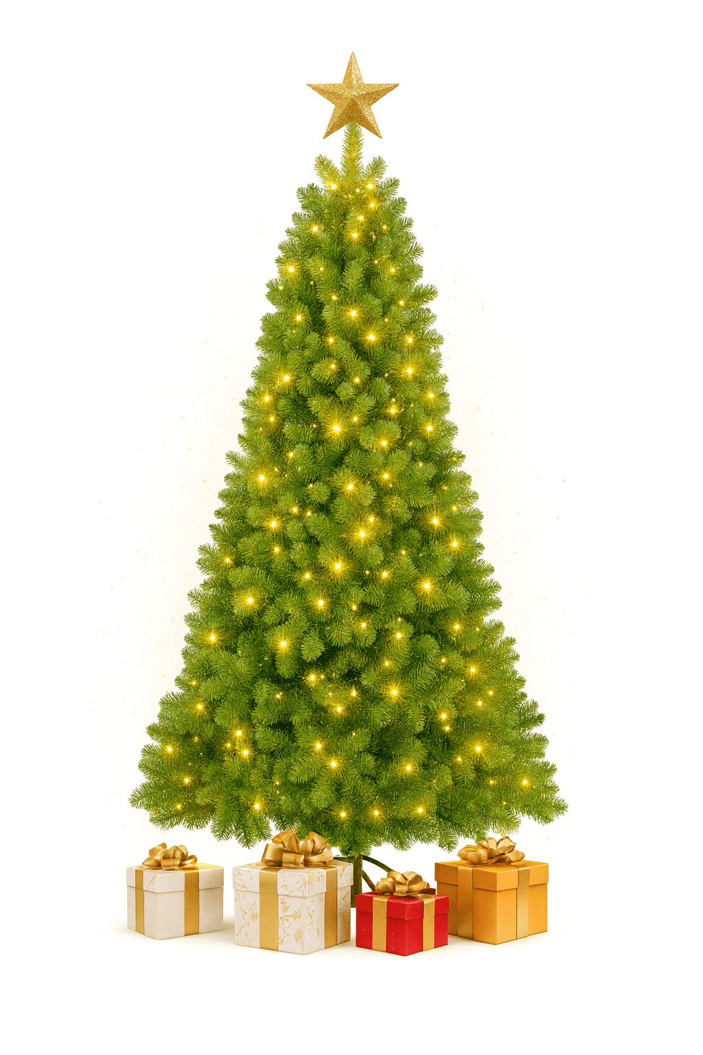 SEGMART 6ft Artificial Christmas Tree Clearence, Premium Lifelike Xmas ...