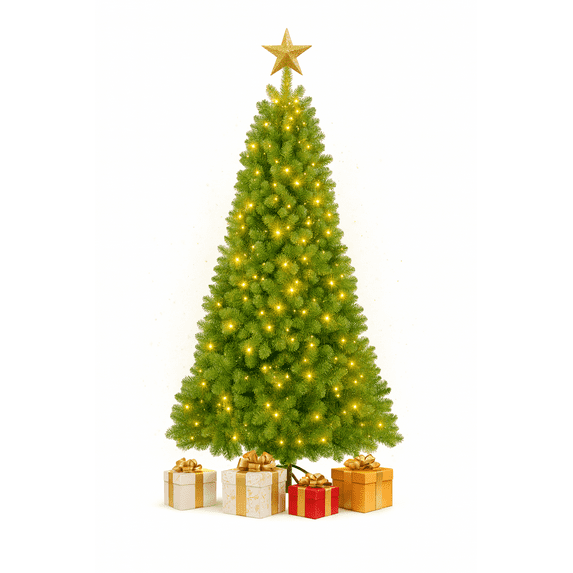 SEGMART 6ft Artificial Christmas Tree Clearence, Premium Lifelike Xmas ...
