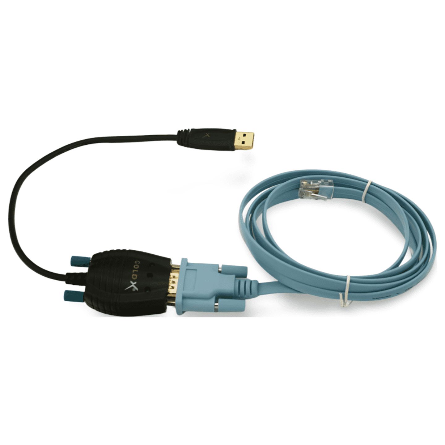 6ft Cisco Compatible USB to Serial RJ45 DB9 Adapter Cable Kit 72-3383 ...