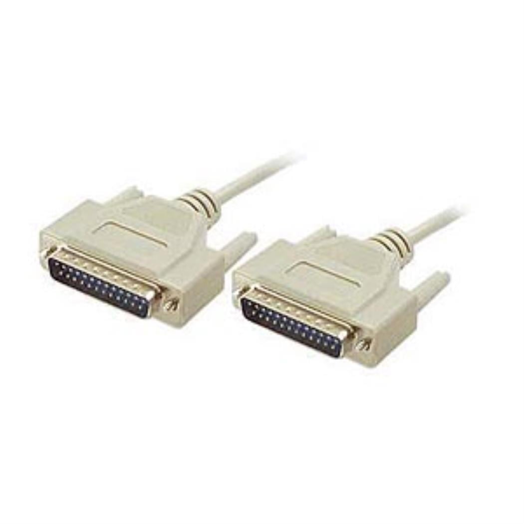 6ft. DB25 Male to Male 25-Conductor Serial/Parallel/SCSI Straight-Thru ...