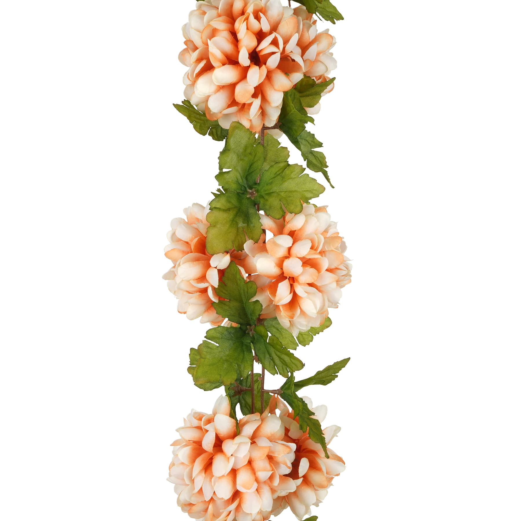 Ashland Fall Cream Mum Garland 6ft - Walmart.com