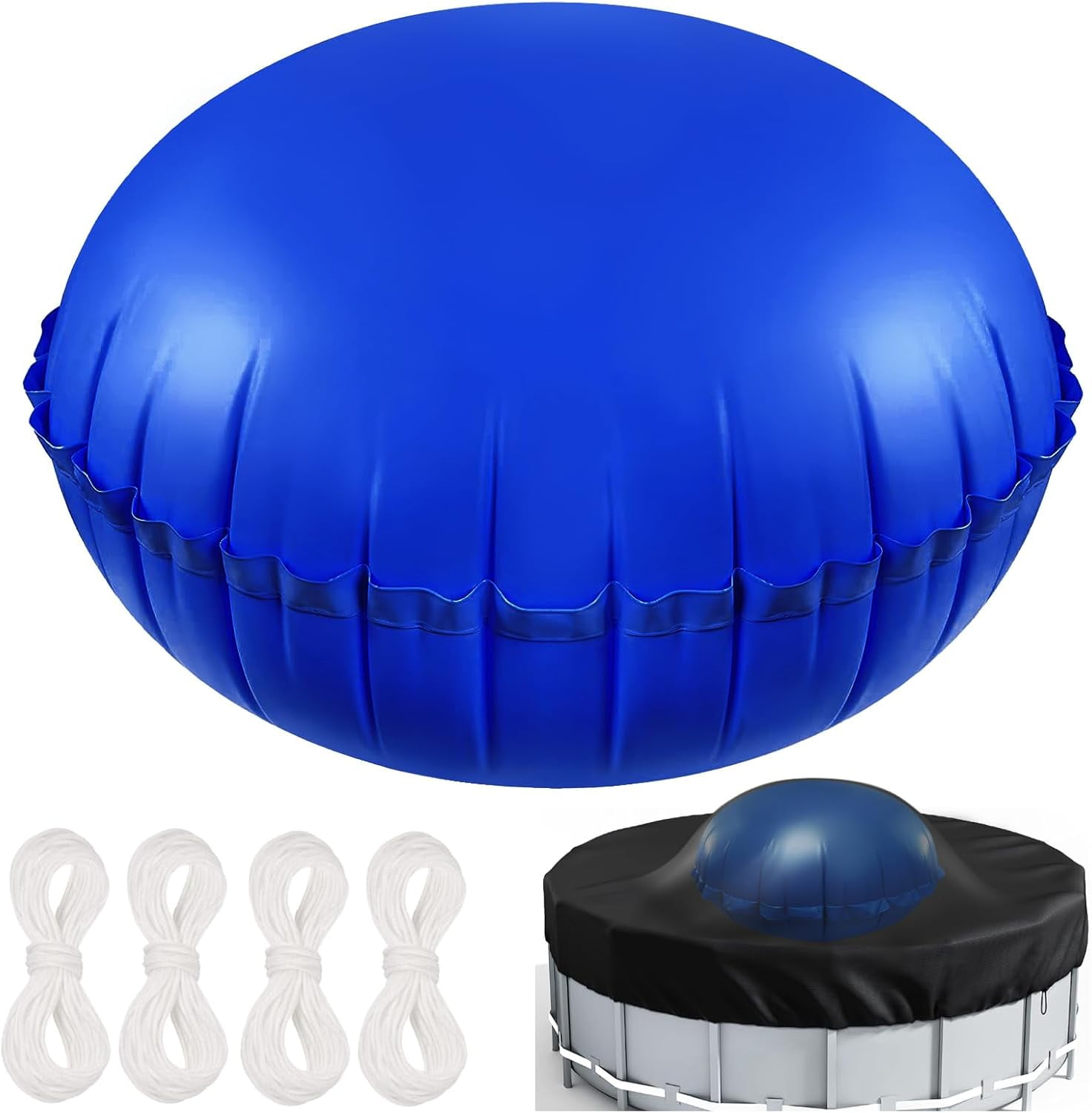 6ft Dia Pool Pillows, Pool Air Pillow, Inflatable Pool Pillows for ...