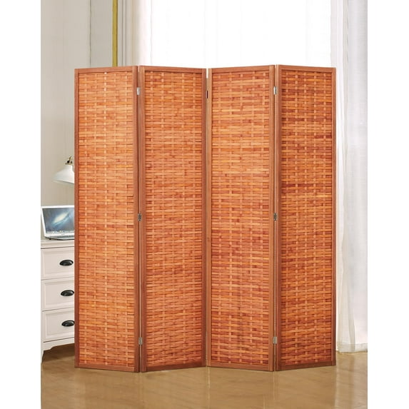6ft Folding Privacy Screens 4-Panel Freestanding Room Dividers ...