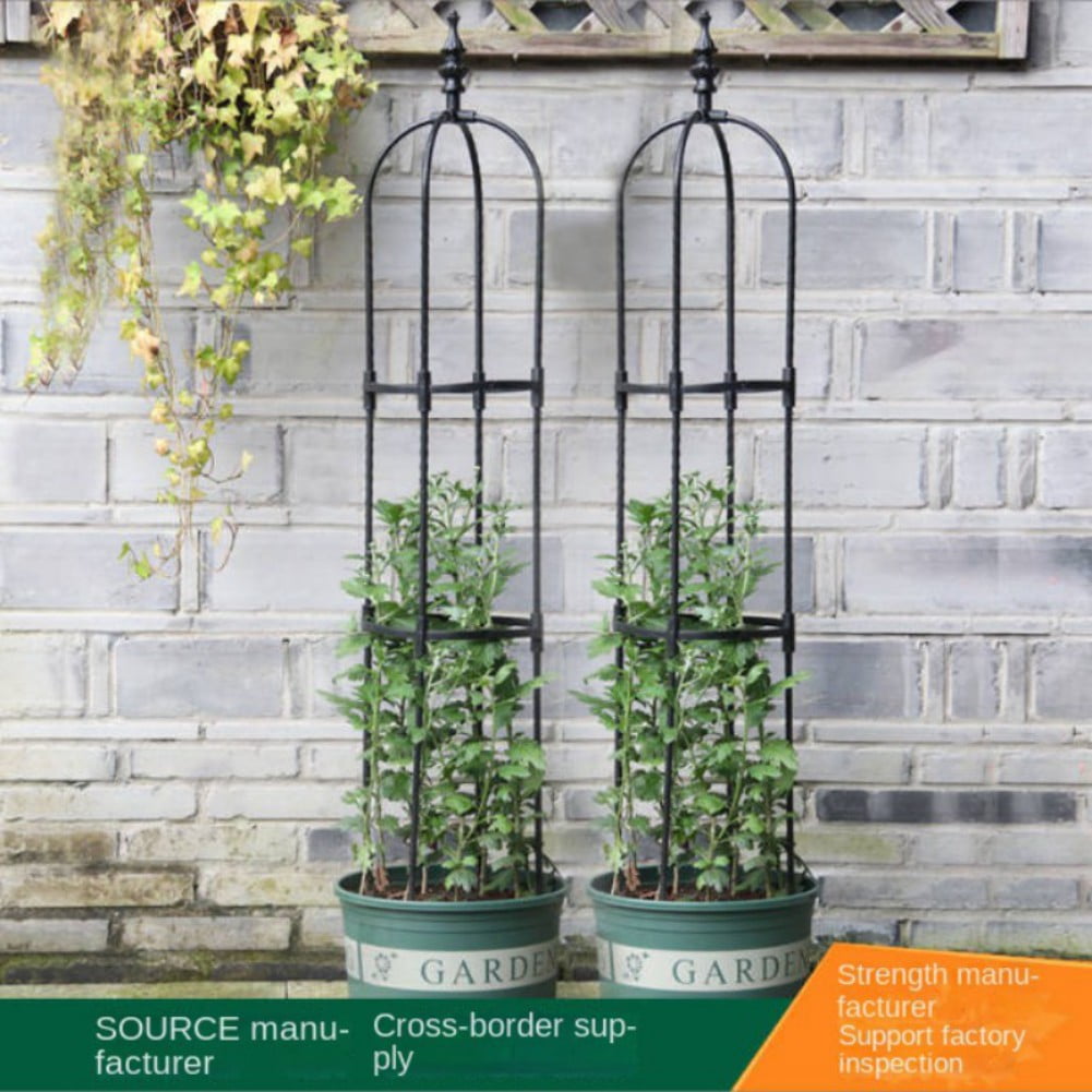 6ft Garden Flowers Trellis for Climbing Plants Outdoor Rustproof Plant ...