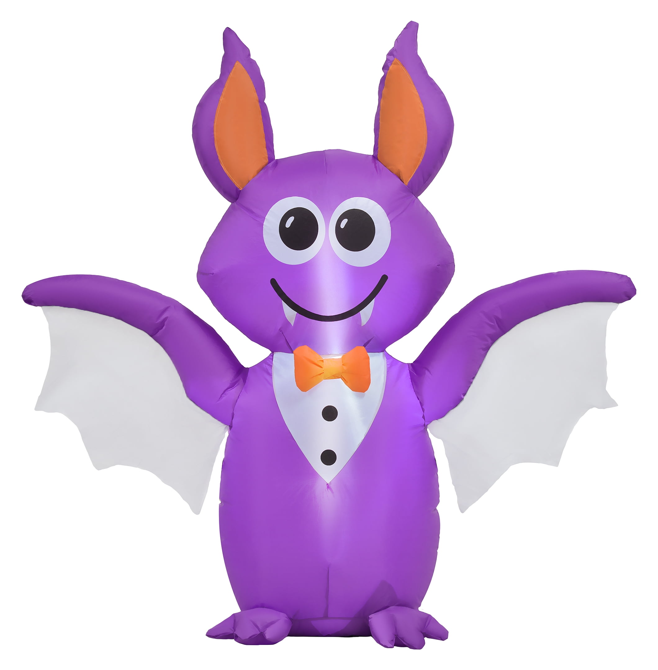 6ft Inflatable Decoration Bat, Blow Up Outdoor LED Yard Display ...