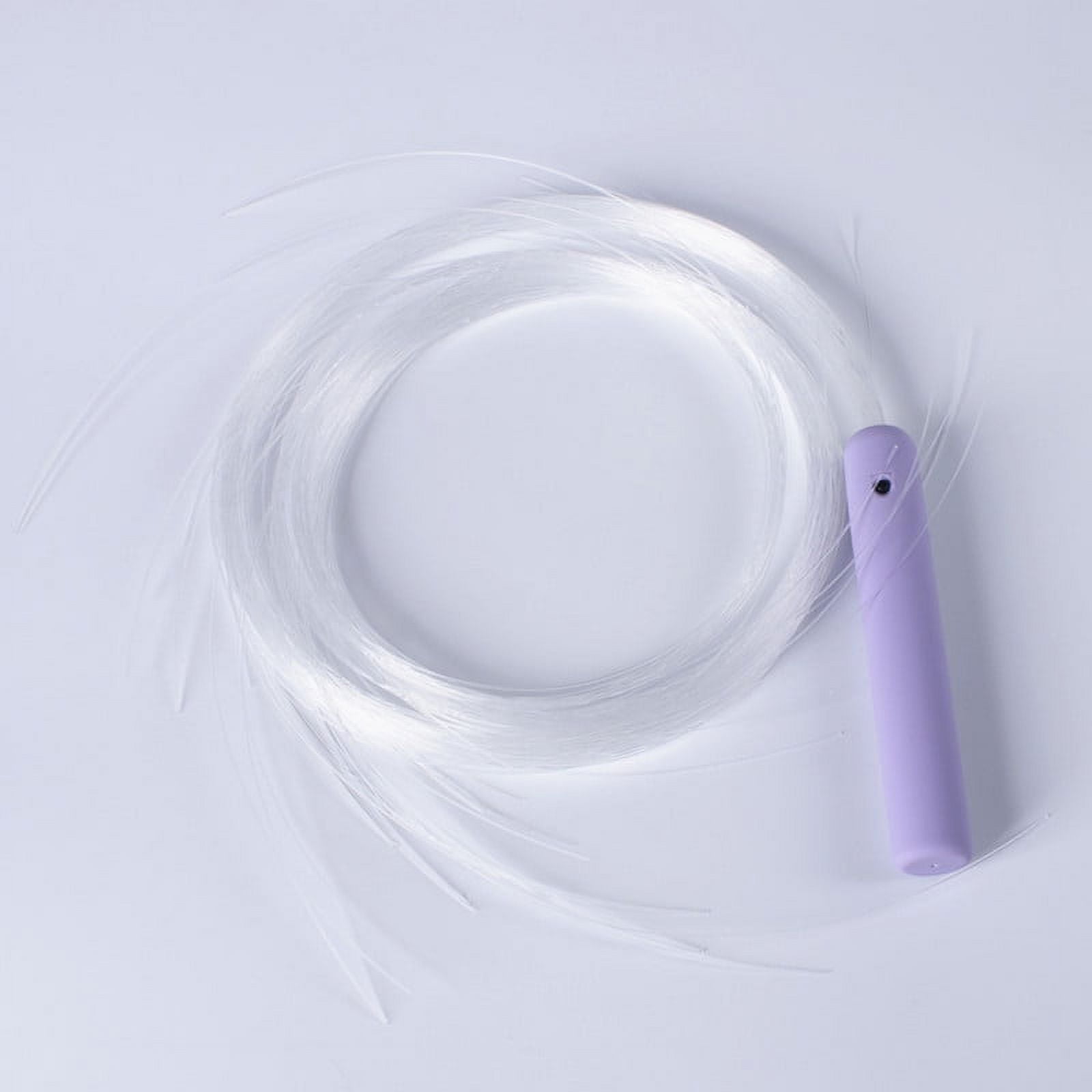 6ft LED Fiber Optic Whip Dance, USB Rechargeable, 7 Colors, 4 Modes ...