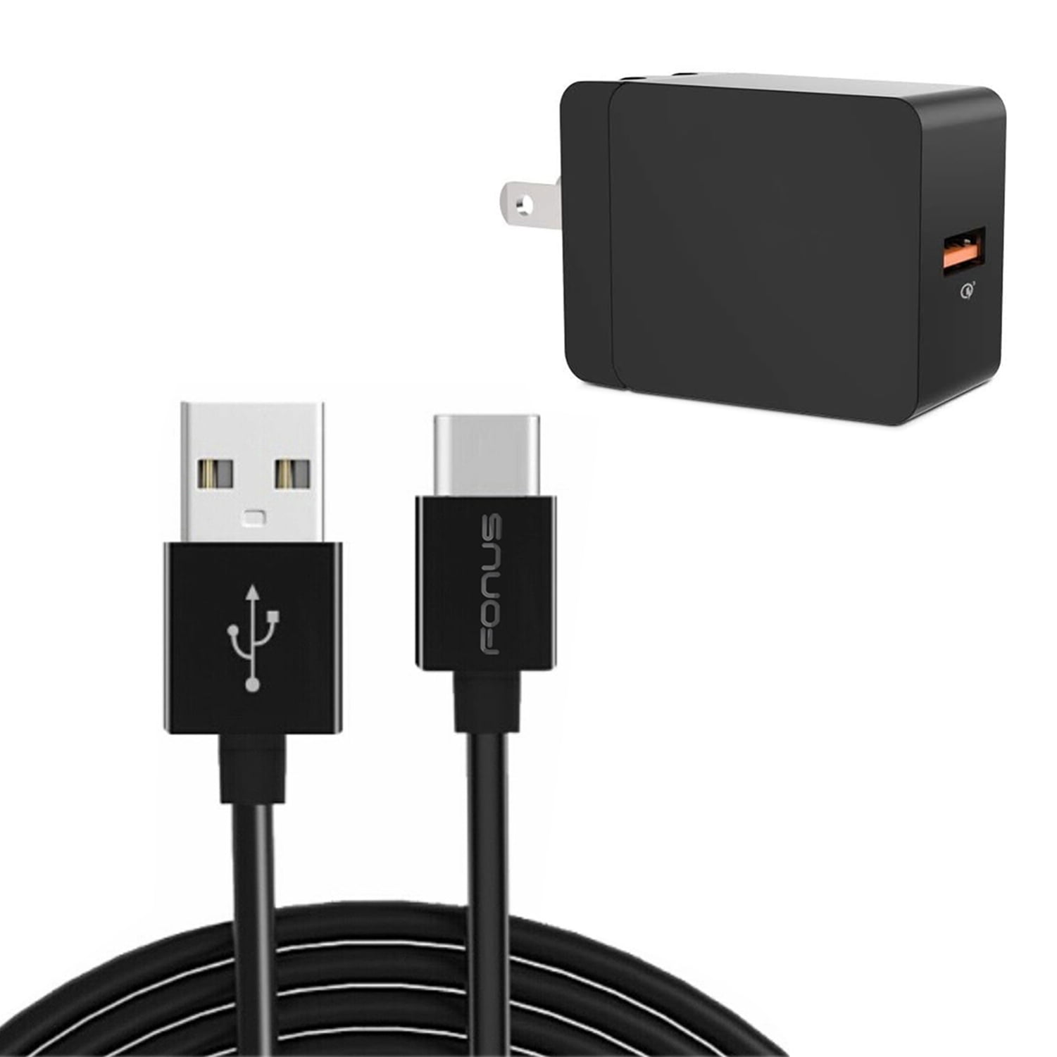 6ft Long USB-C Cable 18W Fast Home Charger for Samsung Galaxy A54 5G ...