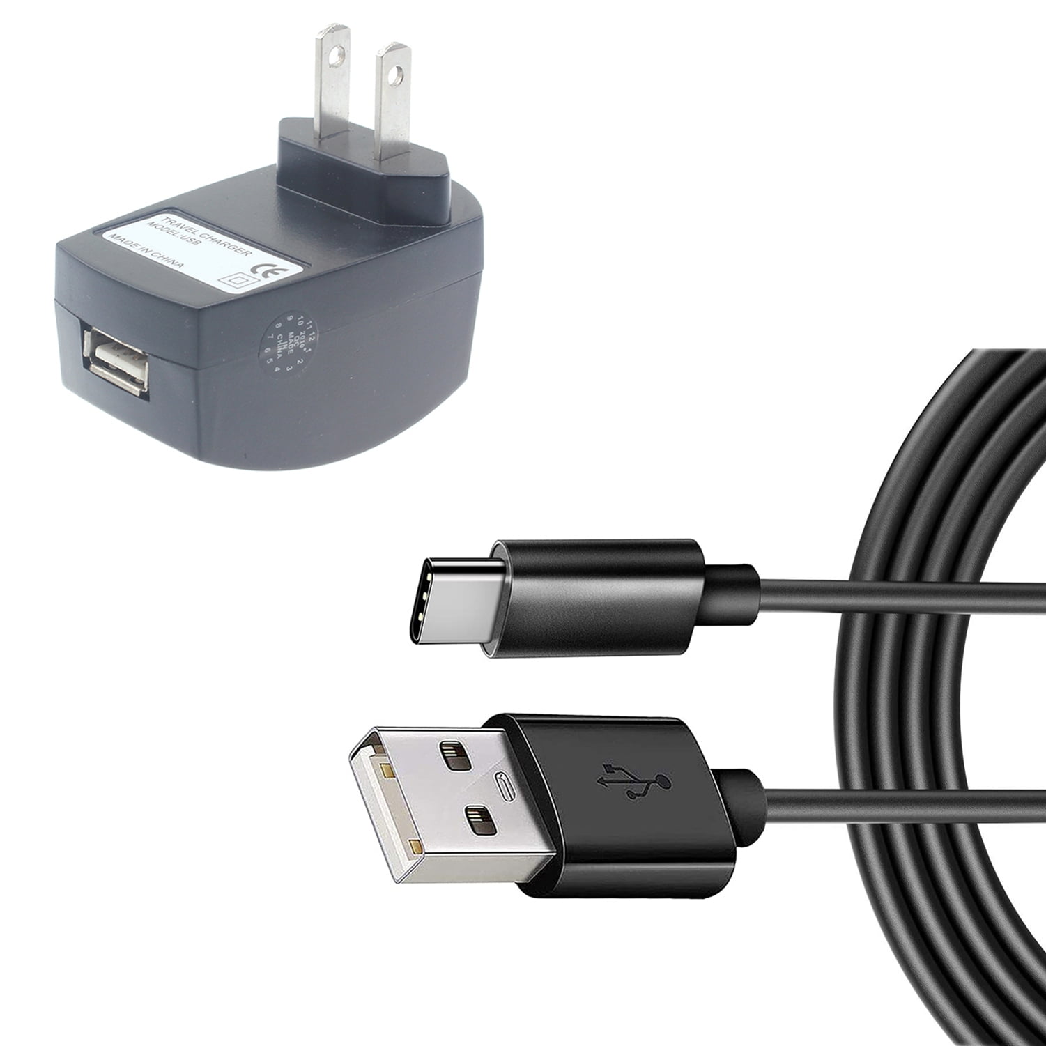 6ft Long USB-C Cable Home Charger for Cricket Debut S3, Icon 6 - Wall ...
