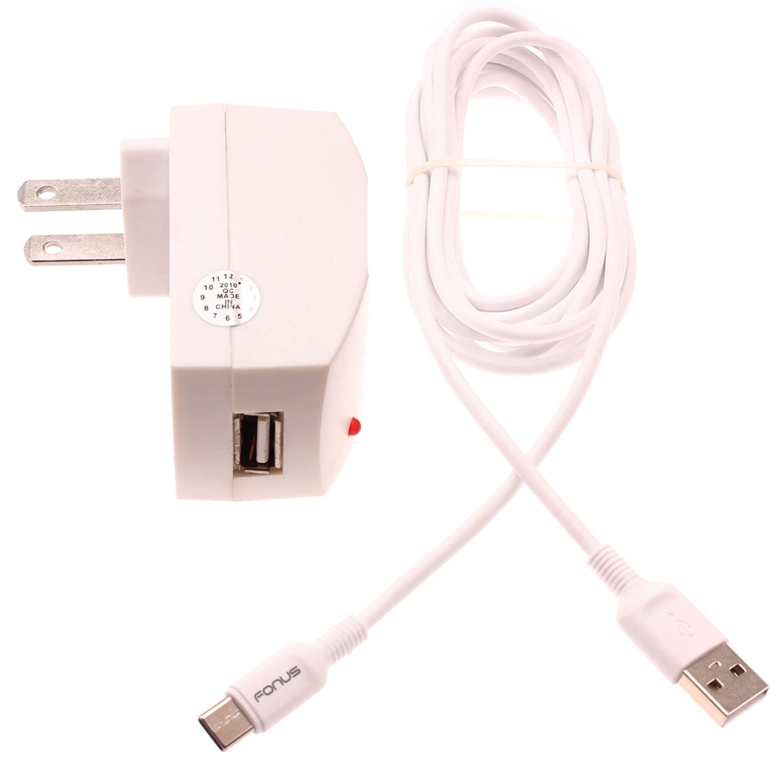 6ft Long USB-C Cable Home Charger for BLU S91/Pro - Wall Power Adapter ...