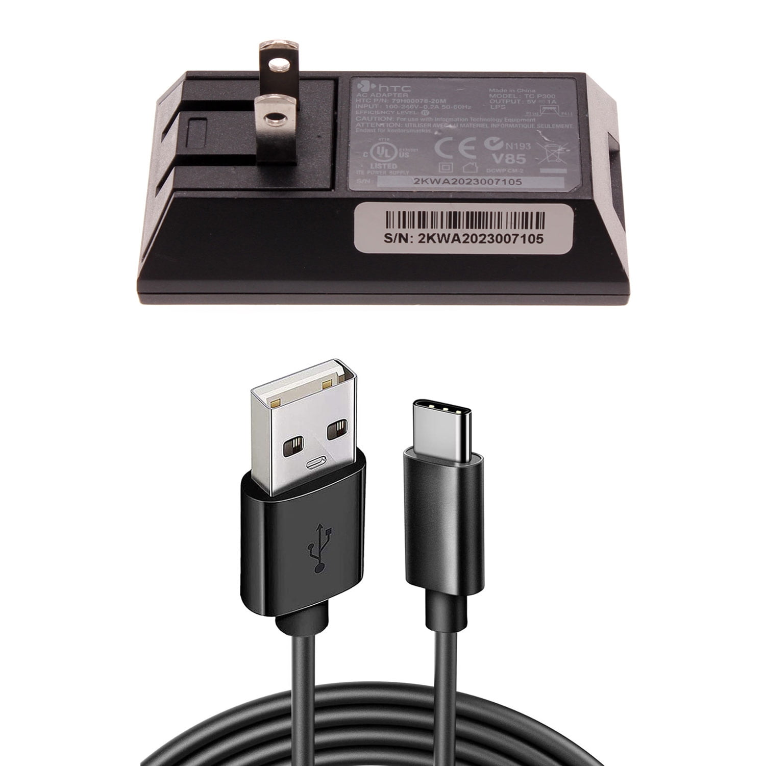 6ft Long USB-C Cable Home Charger for TCL 50 XL 5G/XE 5G/LE - Wall ...