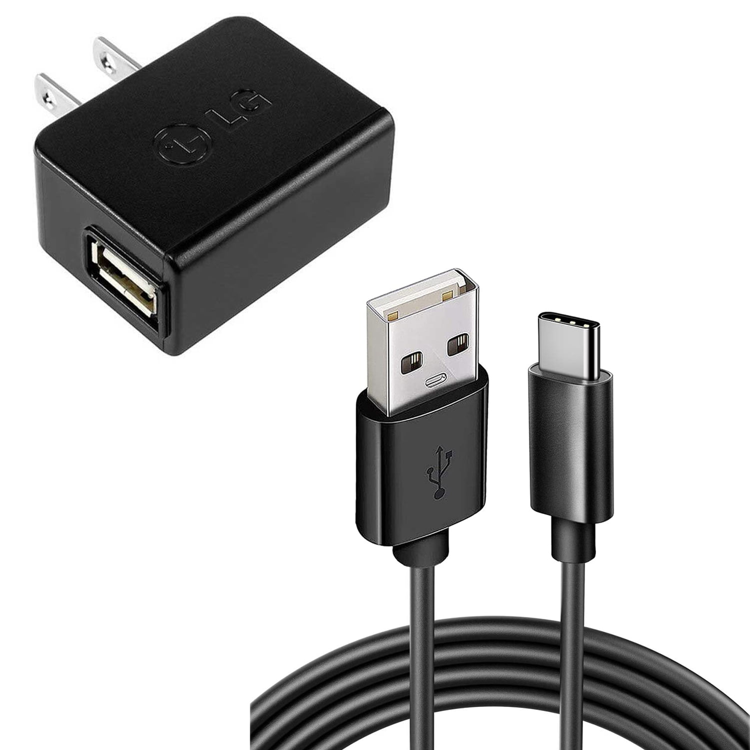 6ft Long USB-C Cable Home Wall Charger for Samsung Galaxy A55/A35/A25 ...