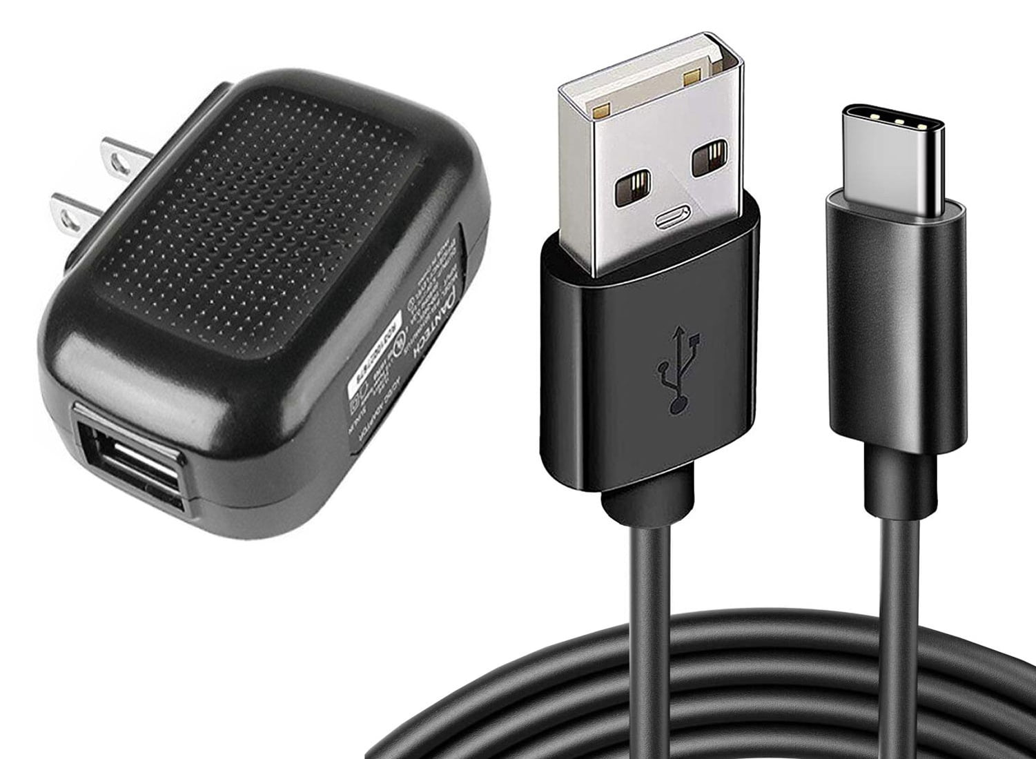 6ft Long USB-C Cable Home Wall Charger for TCL 4X 5G, 40 X 5G/NxtPaper ...