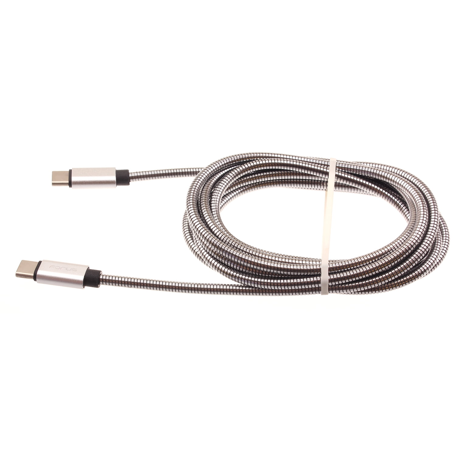 6ft Metal PD Cable Type-C to USB-C for TCL 50 Pro NxtPaper/XE 5G - Charger Cord Power Wire Sync ...