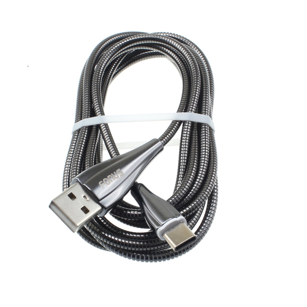 6ft Metal USB Cable for TCL 50 XE NXTPAPER 5G/Pro NxtPaper - Type-C ...