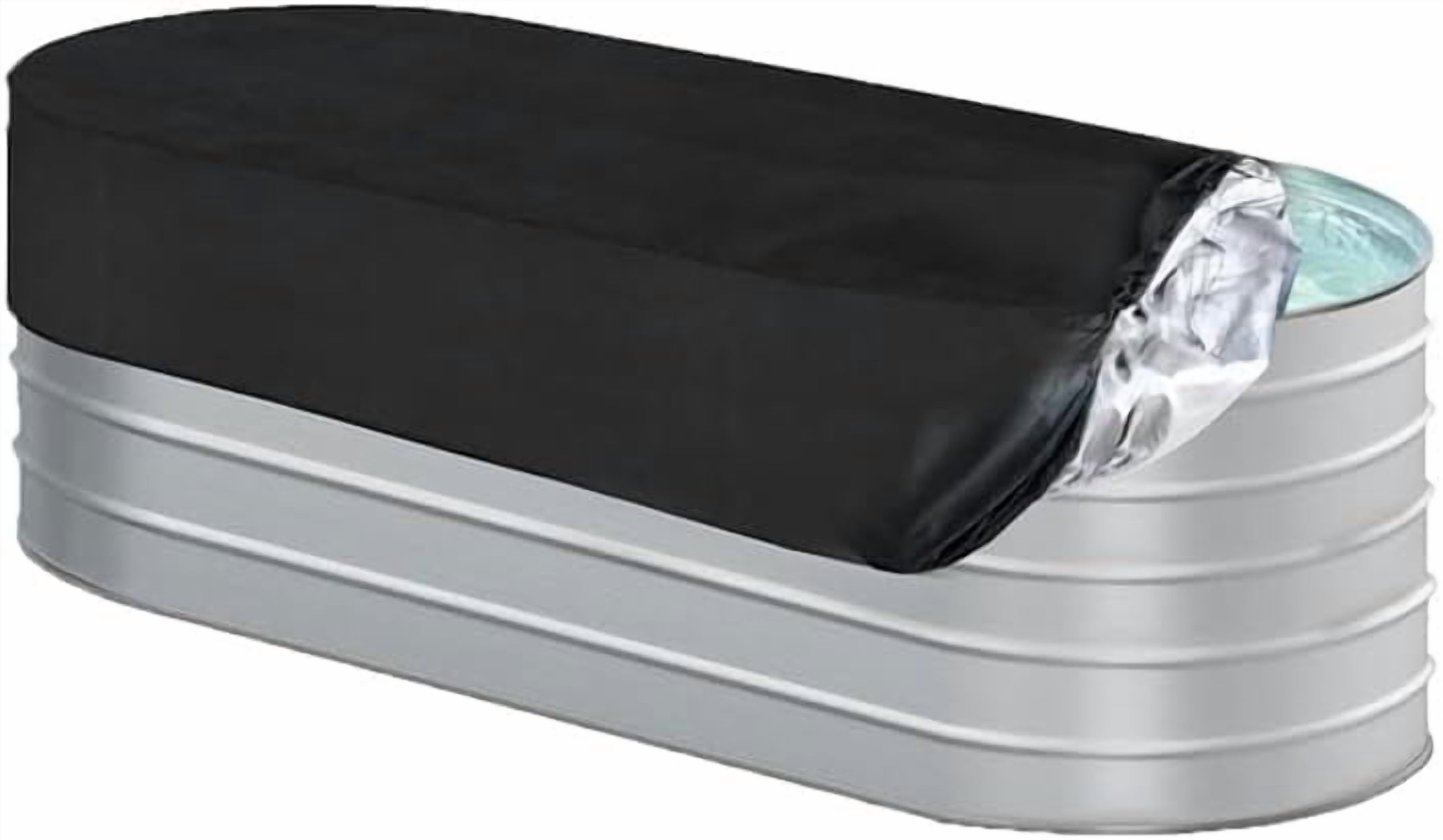 6ft Oval Stock Tank Cover, Ice Water Therapy Ice Bath Cover Cold Water ...