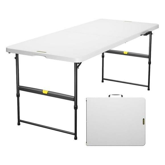 6 Foot Adjustable Height Table