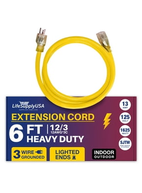 12 Gauge Extension Cords in Extension Cords by Gauge - Walmart.com